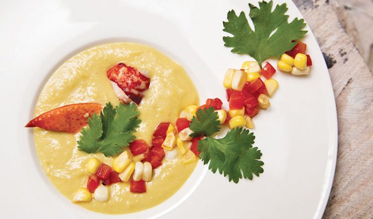 Soup Coup- Harvest Corn Soup | Dolce Luxury Magazine