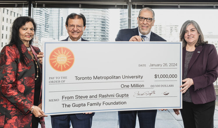 The Gupta Family Donates $1 Million to Ted Rogers School of Management ...